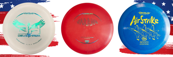 4th of July Patriotic 3-Pack 2025 €“ Limited Edition – Gateway Disc Sports