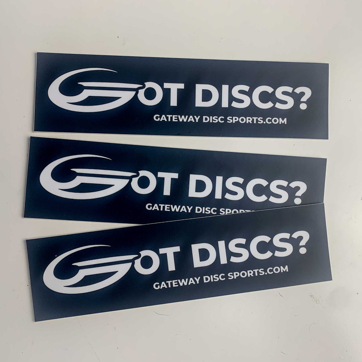 Got Discs? Bumper Sticker – Gateway Disc Sports