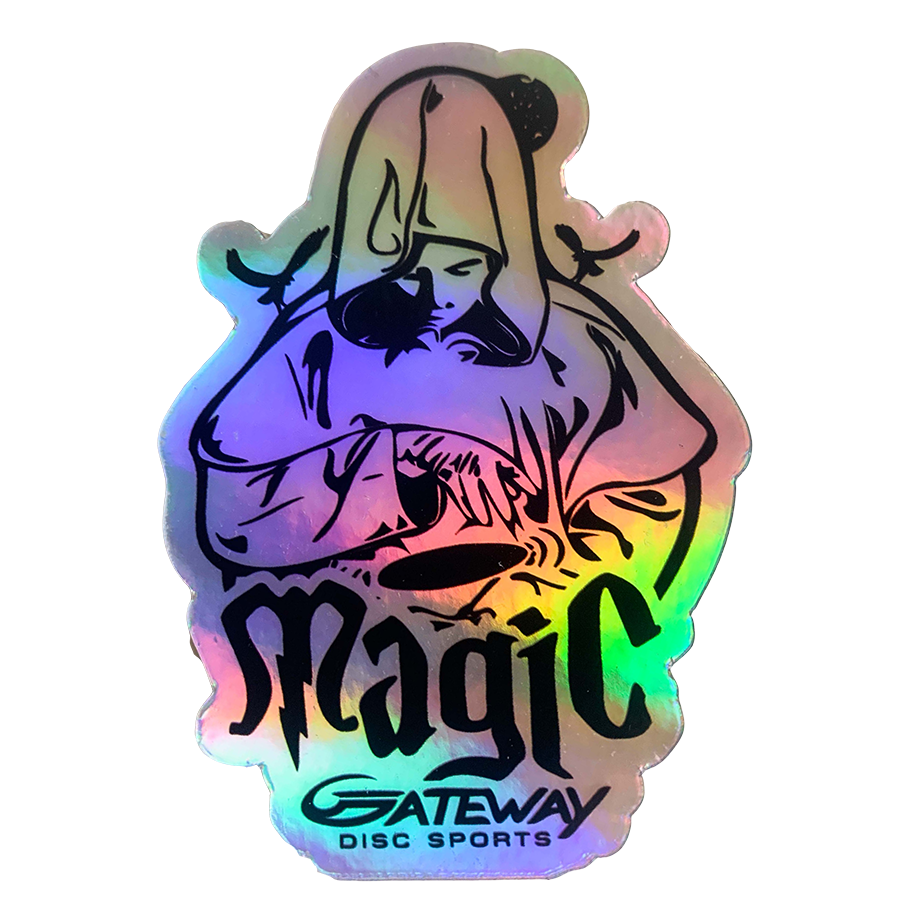 Magic Holographic Sticker – Gateway Disc Sports